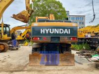 China Second Hand Korean Original HYUNDAI 210W-9 Wheeled Excavator 21Ton Heavy Duty Construction Equipment for sale