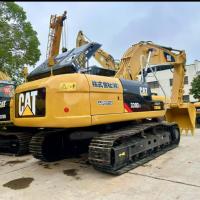 China Second Hand CAT 330D 330DL Mini Hydraulic Crawler Excavator 1.4m3 30Tons Digger Caterpillar Mini Digging Machine for sale