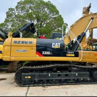 China Second Hand CAT 330D 330DL Mini Hydraulic Crawler Excavator 1.4m3 30Tons Digger Caterpillar Mini Digging Machine for sale