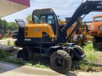 China Wheel Excavator Hyundai 60  Digger 6 Ton Used Excavator for sale