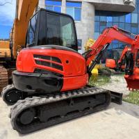 China Mini Used Excavator 6 Ton Kubota KX163 Excavator Made in Japan for sale