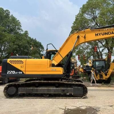 China Less Hour 22 Ton Korea Original Used hyundai 220-9s 220LC-9S 220LC 220 Lc 9s 220-9sh Excavator for sale