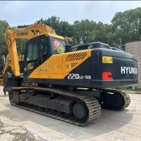 China Less Hour 22 Ton Korea Original Used hyundai 220-9s 220LC-9S 220LC 220 Lc 9s 220-9sh Excavator for sale