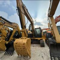 China Wood Handling Used Caterpillar CAT 310 Used Hydraulic Rotating Grab Excavator for sale