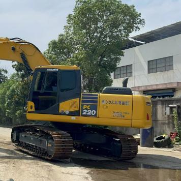 China Used Construction Machinery Komatsu PC220 PC220-7 Diggers Hydraulic Backhoe Crawler 22 Tons Second-hand Komatsu Excavator for sale