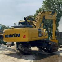 China Used Construction Machinery Komatsu PC220 PC220-7 Diggers Hydraulic Backhoe Crawler 22 Tons Second-hand Komatsu Excavator for sale