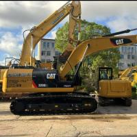 China High Quality Japan Original Import Used CAT320D2L Excavator Good Working Condition Machinery for sale