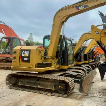 China Hot Used CAT308E2 Crawler Excavator Powerful Engine Secondhand CAT310 308E2 307 306 305.5 303 Digger for sale
