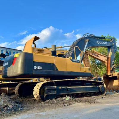 China Used Korea Hydraulic Crawler Big Excavator Volvo 480 Good Performance High Work Efficiency for sale