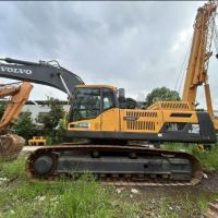 China Used Korea Hydraulic Crawler Big Excavator Volvo 480 Good Performance High Work Efficiency for sale