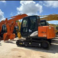 China High Quality Original Japan Used Excavator HITACHI ZX70 Cost-effective Low Working Hours for sale