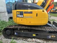 China Used Komatsu PC78US Mini Excavator Japan Brand Imported Engine Bearing Hydraulic Crawler for sale