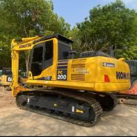 China SecondHand Komatsu Pc200 Machinery Hydraulic Crawler 20tons Mini Used Excavators for sale