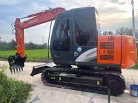 China 7ton class short operating time stable performance secondhand Hitachi ZX70 excavator for sale