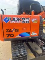 China 7ton class short operating time stable performance secondhand Hitachi ZX70 excavator for sale