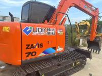 China 7ton class short operating time stable performance secondhand Hitachi ZX70 excavator for sale