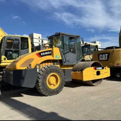 China 55.4kW Rated Power Single Drum Asphalt Roller for Precise Paving in Yellow for sale