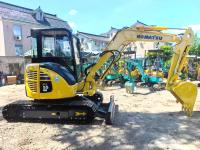 China 2022 used Komatsu PC55 mini excavator, 5.5 tons | Zero tail swing | Used mini excavator | 2000 hours | 1-year warranty for sale