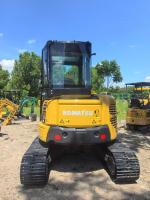 China 2022 used Komatsu PC55 mini excavator, 5.5 tons | Zero tail swing | Used mini excavator | 2000 hours | 1-year warranty for sale