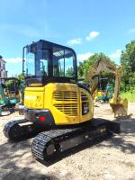 China 2022 used Komatsu PC55 mini excavator, 5.5 tons | Zero tail swing | Used mini excavator | 2000 hours | 1-year warranty for sale