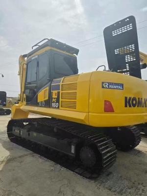 China Original Japanese Imported Komatsu PC160LC-7 Excavator 16 Tons CLSS Hydraulic System Fuel-efficient and Efficient 