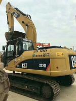 China Used Japanese Imported 23 Ton CAT 323D Excavator Equipped with Caterpillar C6.6 Engine for sale