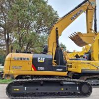 China Caterpillar 320 320D 320D2 Used 20ton Excavator Stock with Core Components Motor Gearbox Bearing PLC for sale