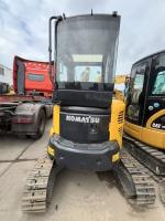 China Compact & Short-Tail Komatsu PC35MR Excavator, Fuel-Efficient Mini Digger for Narrow Sites/Municipal Maintenance/Yard Renovation for sale