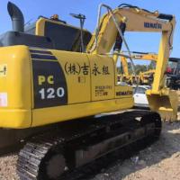 China Komatsu PC120 Excavator 12Ton Mini Digger Hydraulic Crawler Used  Construction Farm for sale