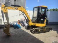 China Used Caterpillar 303.5E excavator, original paint, core components intact for sale