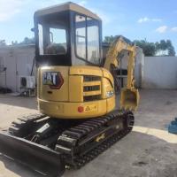 China Used Caterpillar 303.5E excavator, original paint, core components intact for sale