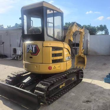 China Used Caterpillar 303.5E excavator, original paint, core components intact for sale