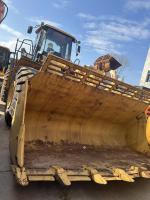 China Caterpillar 980G wheel loader imported from Japan for sale at a low price. Front loader mobile machinery 980 966 for sale
