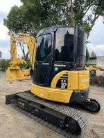China Japanese original Komatsu 55MR with left and right swing arms high quality second-hand small excavator low price for sale