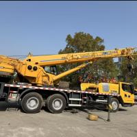 China Hydraulic Telescopic Boom Used Mobile Truck Crane Factory Authorized 48.5m Lifting Height for sale