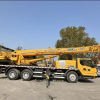 China Hydraulic Telescopic Boom Used Mobile Truck Crane Factory Authorized 48.5m Lifting Height for sale