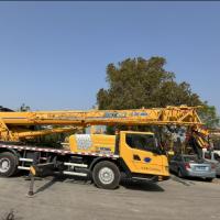 China Hydraulic Telescopic Boom Used Mobile Truck Crane Factory Authorized 48.5m Lifting Height for sale