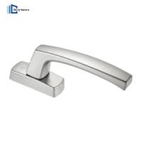 China American Style Privacy Lever Handle Lock Set Matte Aluminum Door Handle for sale