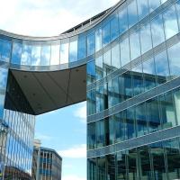 China Broken Bridge Aluminium Glass Curtain Wall Sound Insulation Unit Panel System Curtain Wall for sale