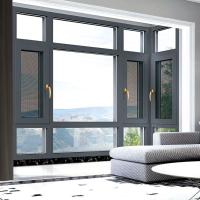 China Custom Awning Windows , Modern Awning Aluminum Window Surface Finished for sale