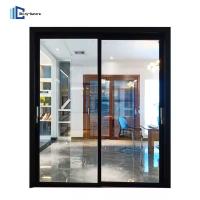 China Modern Custom Aluminium Sliding Doors Waterproof Surface Finish for sale