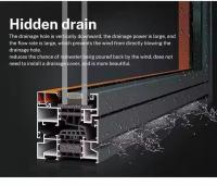 China Impact Glazing Double Layer Tempered Glass Window OEM Custom Made Aluminium Windows for sale