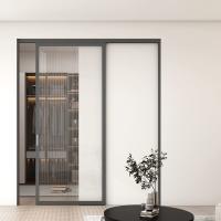 China Commercial Aluminium Sliding Doors French Style Surface Finishing for sale