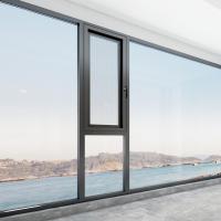 China Weatherproof Lift Up Window Sound Insulation With Lever Handle for sale