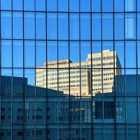 China Premium Low E Insulated Glass Facade Soundproof Office Building Curtain Wall for sale