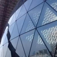 China Powder Coating Unitized Curtain Wall Thermal Insulation Curtain Wall Window Wall for sale