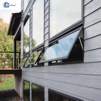 China Thermal Aluminum Casement Windows Double Glazed Tempered Glass Windows for sale