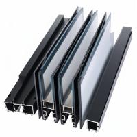 China 6063-T5 Aluminum Unitized Curtain Wall with 2.5kpa Wind Pressure for sale