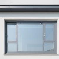 China Modern Aluminum Sliding Window 2.0mm Frame Powder Coated White for sale