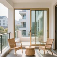 China Luxury Aluminum Sliding Glass Doors - Modern, Energy-Efficient Solutions for Indoor-Outdoor Living for sale